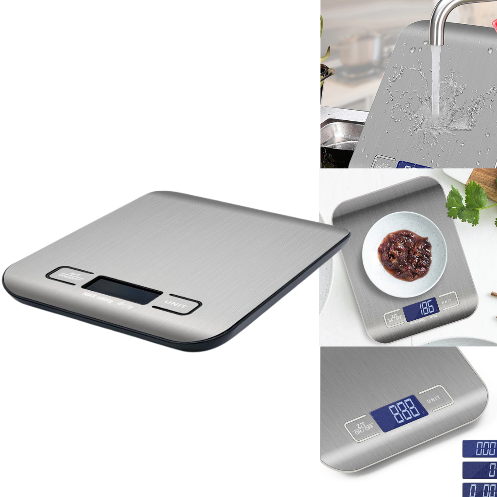 Balanza digital de cocina | Balanza para alimentos | Balanza para cocinar